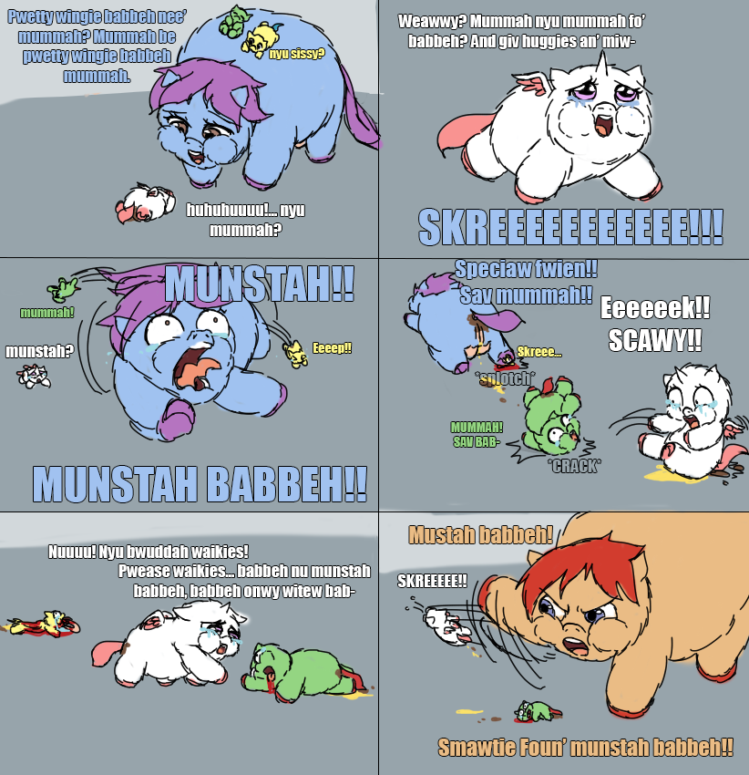 From bestes babbeh to Munstah babbeh (By: NekuChan) - Fluffy Image Self ...